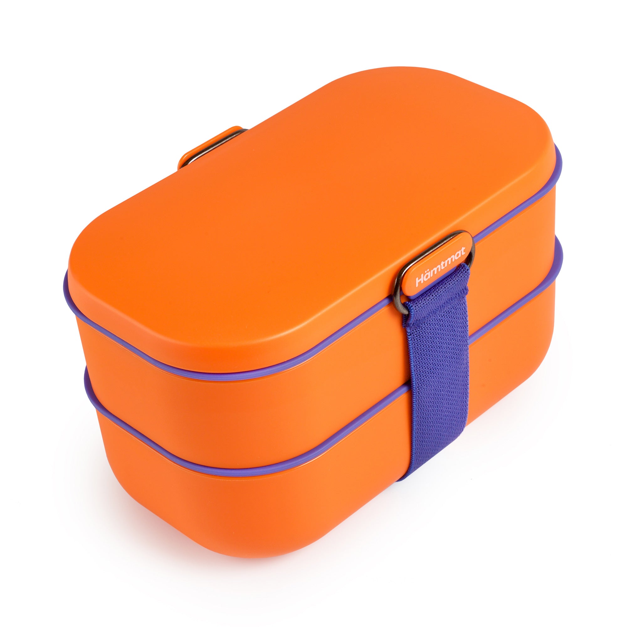 Orange Leakproof Bento Box - Microwave Safe Lunch Box for Adults & Kids ...
